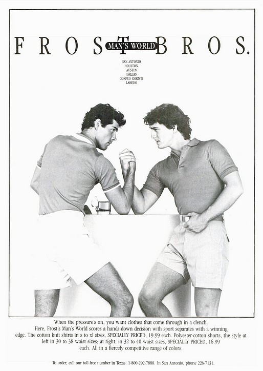 Frost Bros - 1983 Spring/Summer - Database & Blog about classic and stylish male imagery