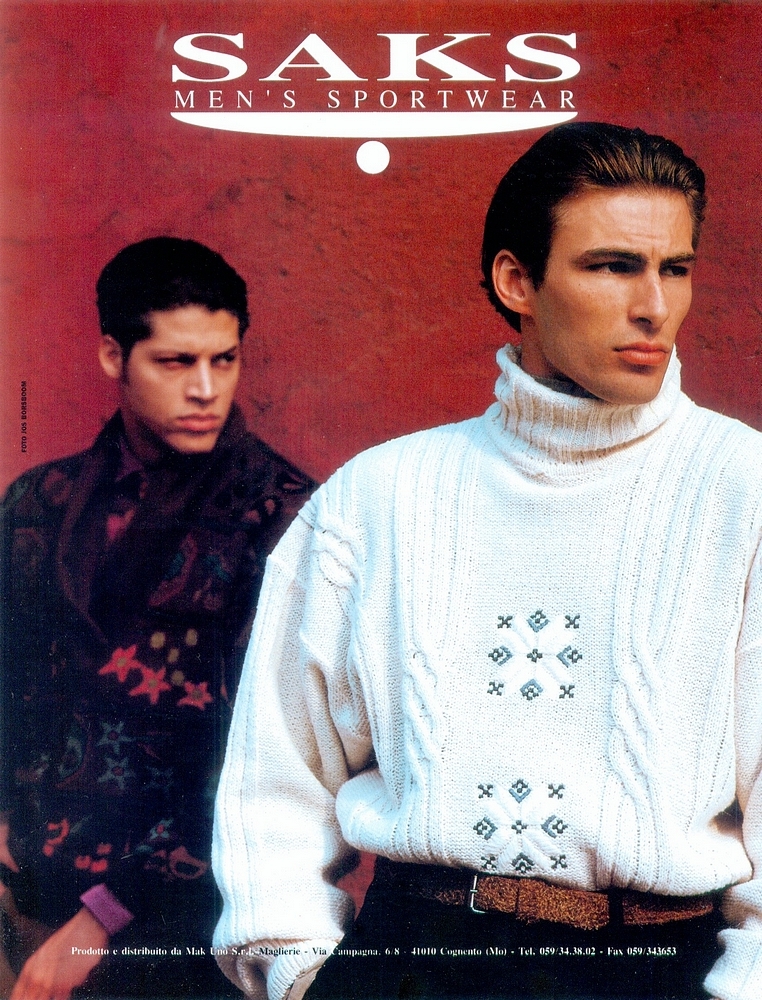 Saks - 1991 Fall/Winter - Database & Blog about classic and stylish ...